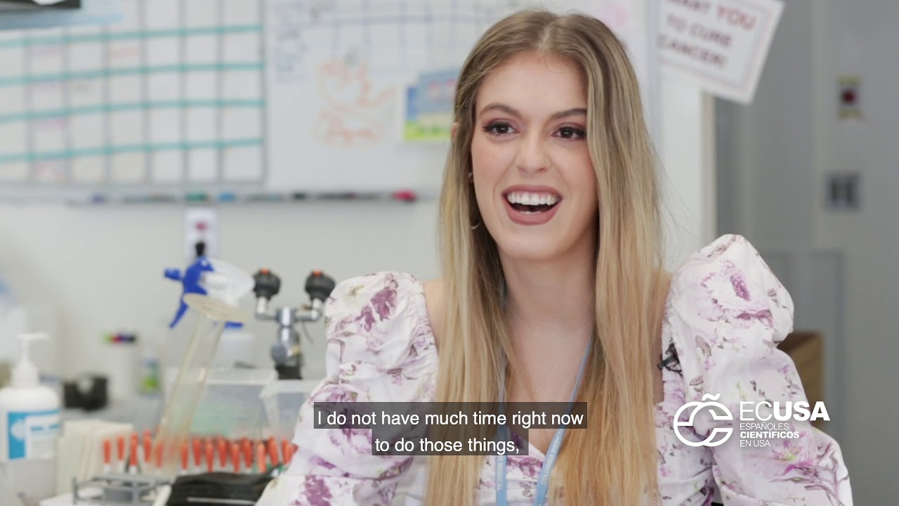 Ester Calvo Fernández: pursuing a PhD in oncology in the US - YouTube