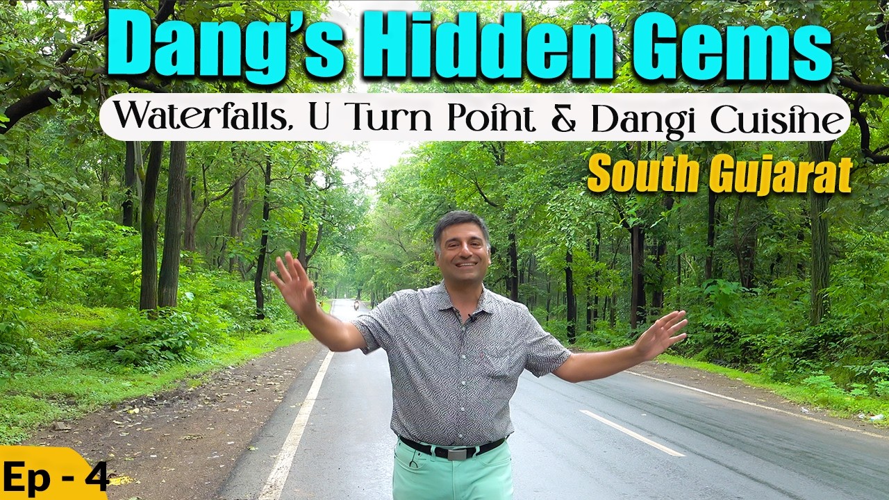 Ep - 4 Mandan to Saputara, Ghanikhut Waterfall | Purna River | Dangi ...