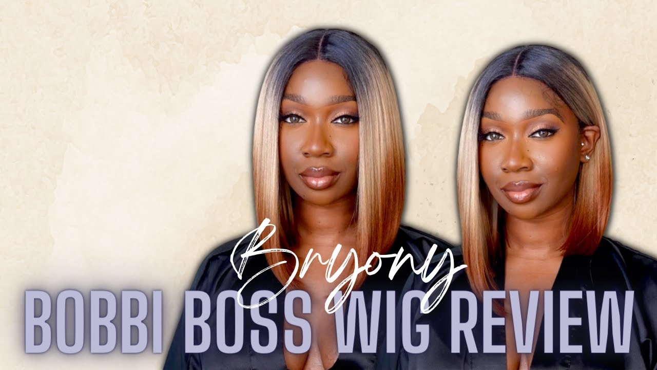 NEW Bobbi Boss | Synthetic Lace Front | Wig Review | MLF902 Bryony | ft ...
