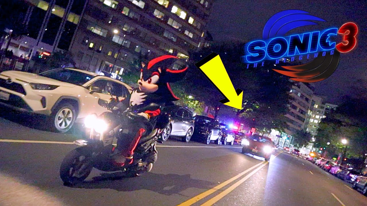 SHADOW MOTORCYCLE PRANK IN REAL LIFE!!! - YouTube