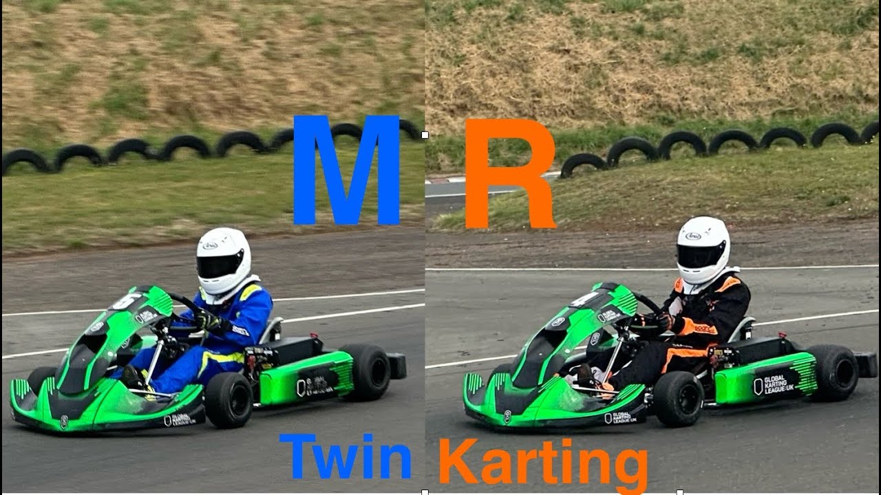 Global Karting League UK at Fulbeck Kart Club with tips - YouTube