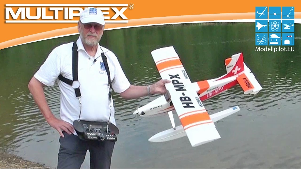 PILATUS PC-6 MULTIPLEX VIDEO TESTREPORT "FLUGBERICHT MIT SCHWIMMER ...
