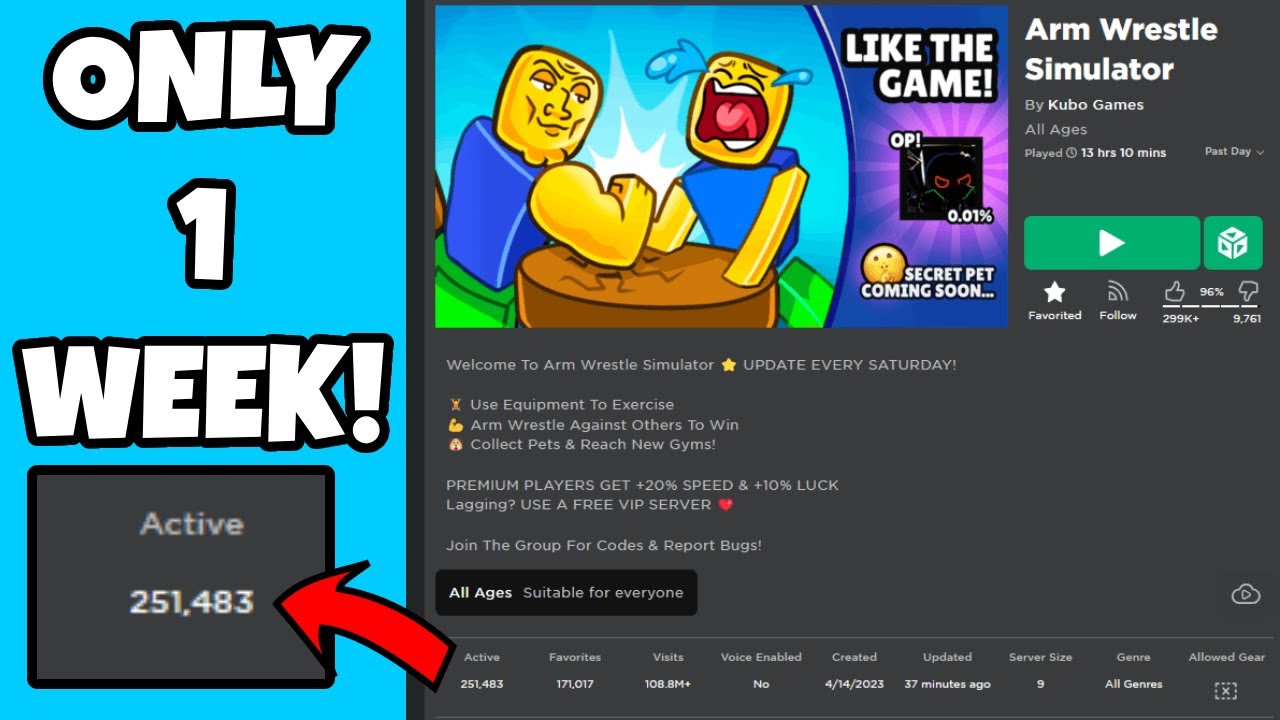 How Arm Wrestle Simulator Became So Popular - YouTube