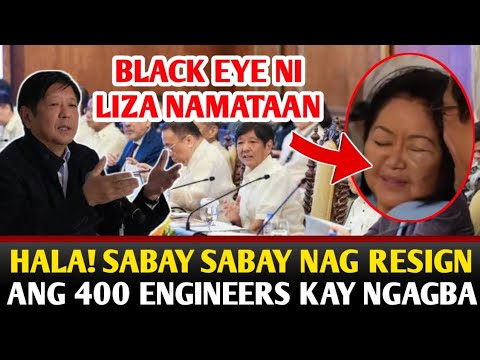 HALA! 400 ENGINEERS SABAY SABAY NAG RESIGN SA ADMIN NI NGAGBA! | BLACK ...