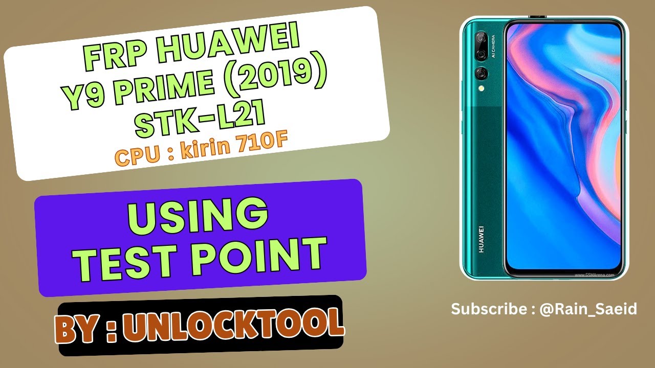 Unlock FRP Huawei Y9 Prime 2019 (STK-L21) in under 3 minute with ...