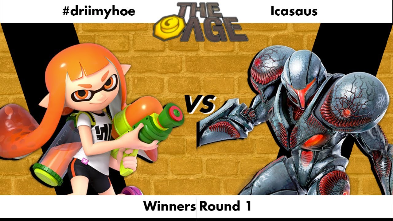 The Cage Series 28 - #driimyhoe (Inkling) Vs Icasaus (Dark Samus ...
