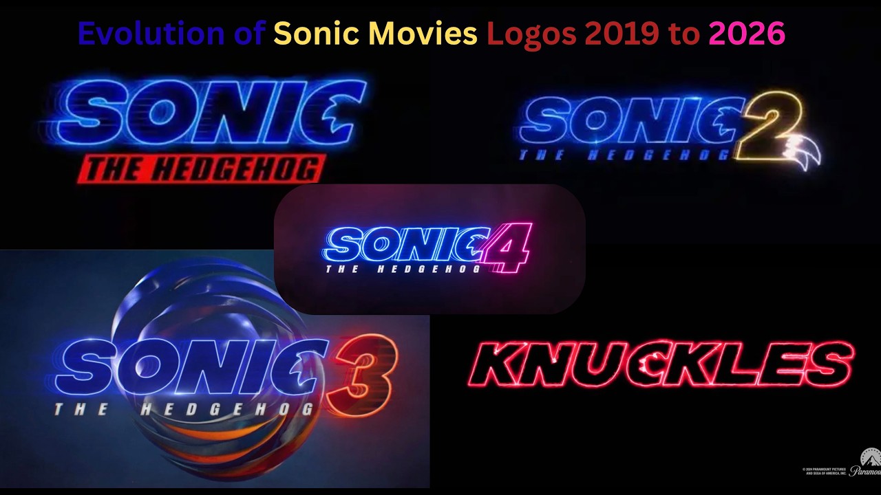 Evolution of Sonic Movie Logos (2020-2027) - YouTube