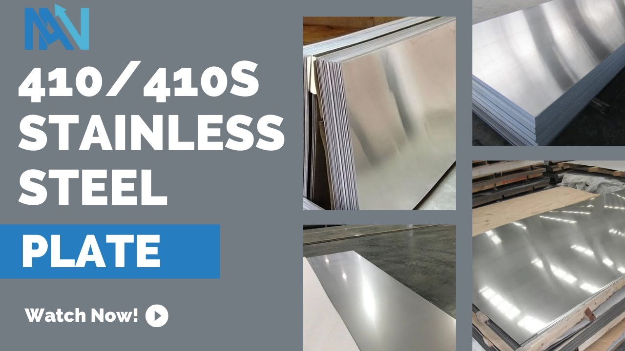 410/410S Stainless Steel Sheet/Plate - YouTube
