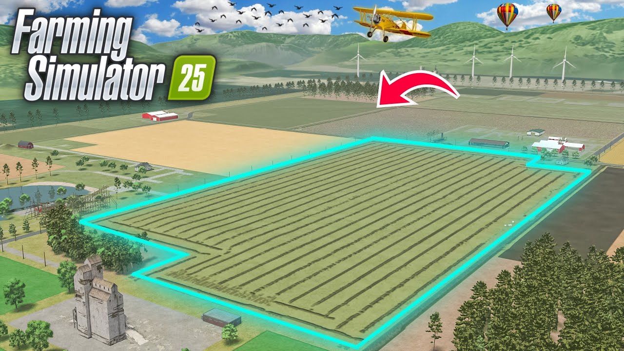 GRASS MOWING WITH BIG FIELD IN FS25 - FARMING SIMULATOR 25 GAMEPLAY ...