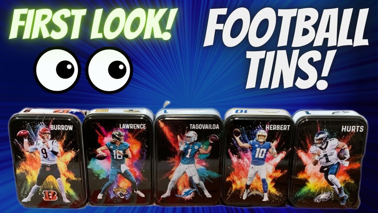 🚨BRAND NEW🚨2023 FOOTBALL TINS REVIEW! THESE WERE LOADED WITH STAR EMOJI ...
