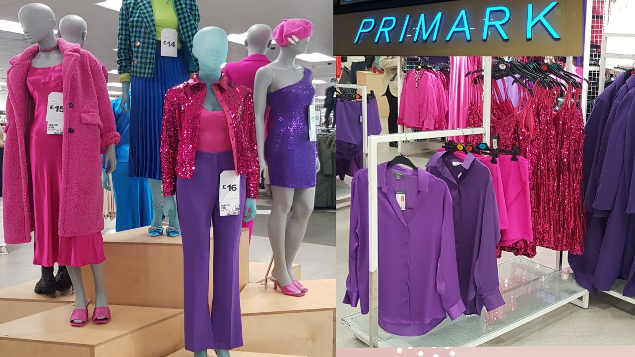 Primark Part wear , vibrant colours, sequence, matching bags, sandals ...