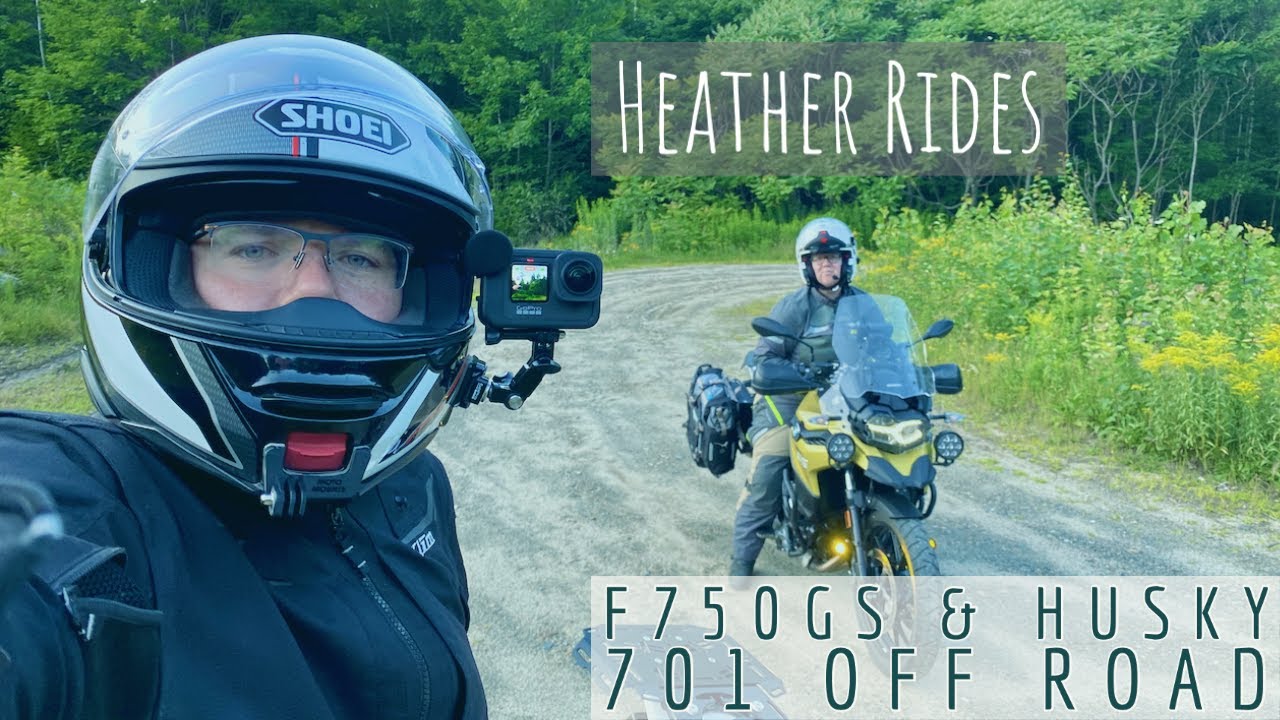 Heather Rides: F750GS on Dirt Roads - YouTube