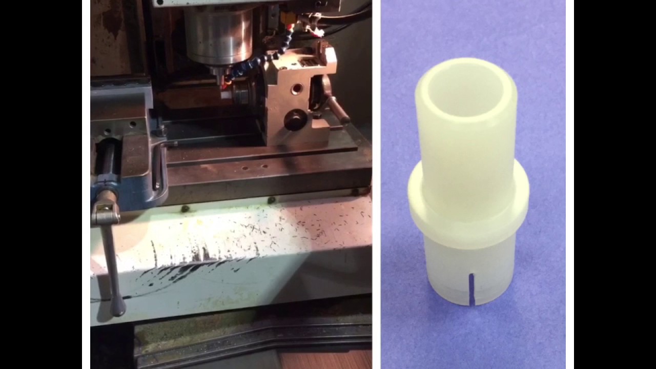 Machining Nylon - YouTube