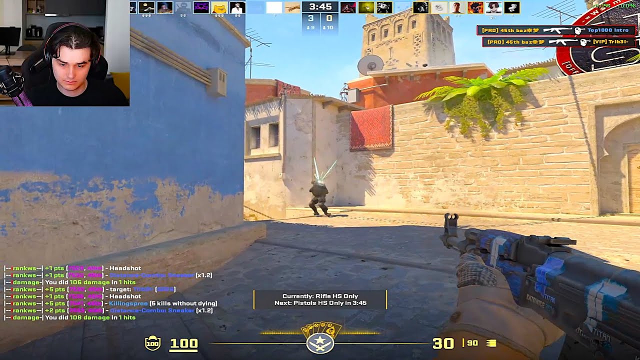 BAZ PLAYS DEATHMATCH IN CS2 - YouTube