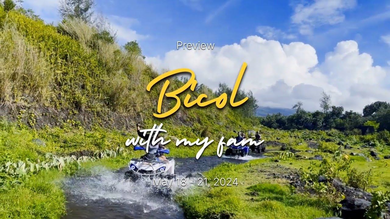 Bicol Vlog 2024 | atv adventure 🏞🏍 | subic beach 🏖 | sili ice cream 🍨 ...