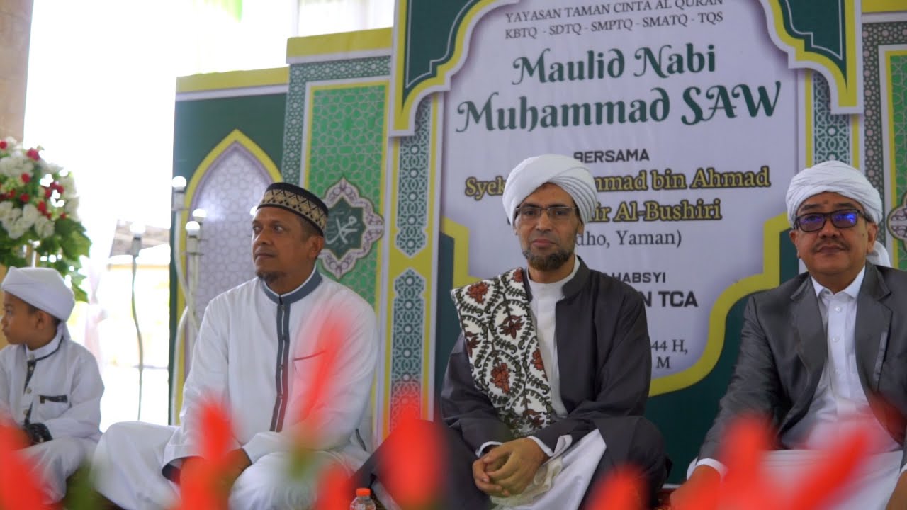 Maulid Nabi Muhammad SAW Bersama Syekh Muhammad bin Ahmad bin Nashir Al ...