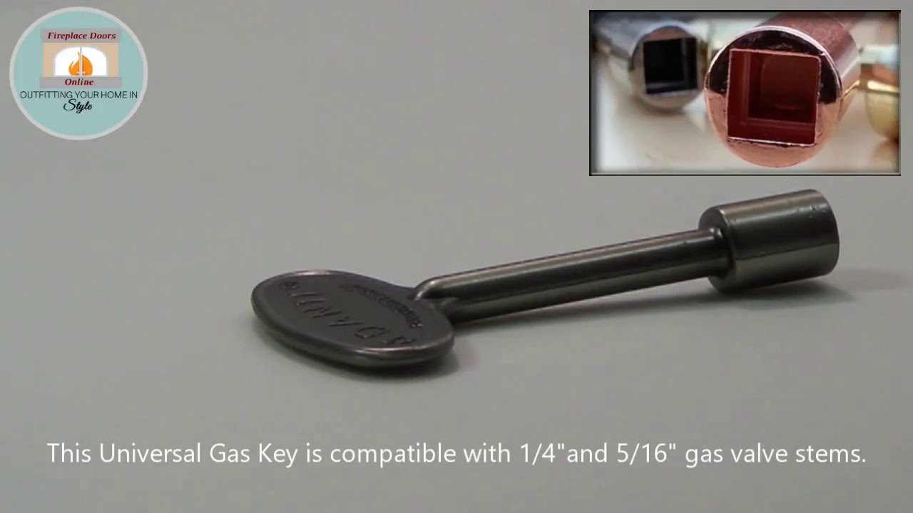 Pewter Gas Valve Key - YouTube