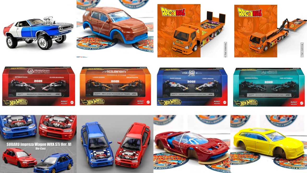 Hot Wheels Formula 1 Team 2 Pack, RLC AMC Javelin AMX, New Cars from ...
