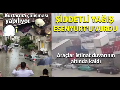 Esenyurt'u Sel Vurdu! 30 Evi Su Bastı