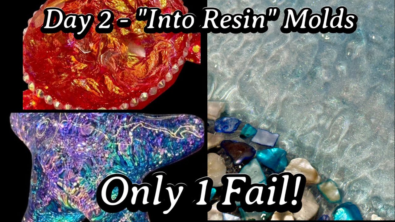 #880 Stunning Water Ripple Effects With Into Resin Molds! - YouTube