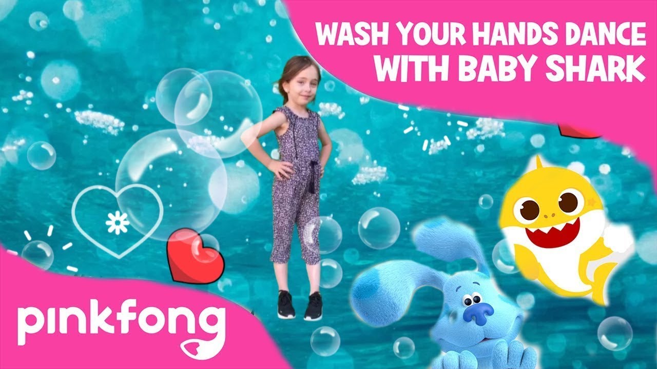 Wash Your Hands Dance with Baby Shark #BabySharkHandWashChallenge ...