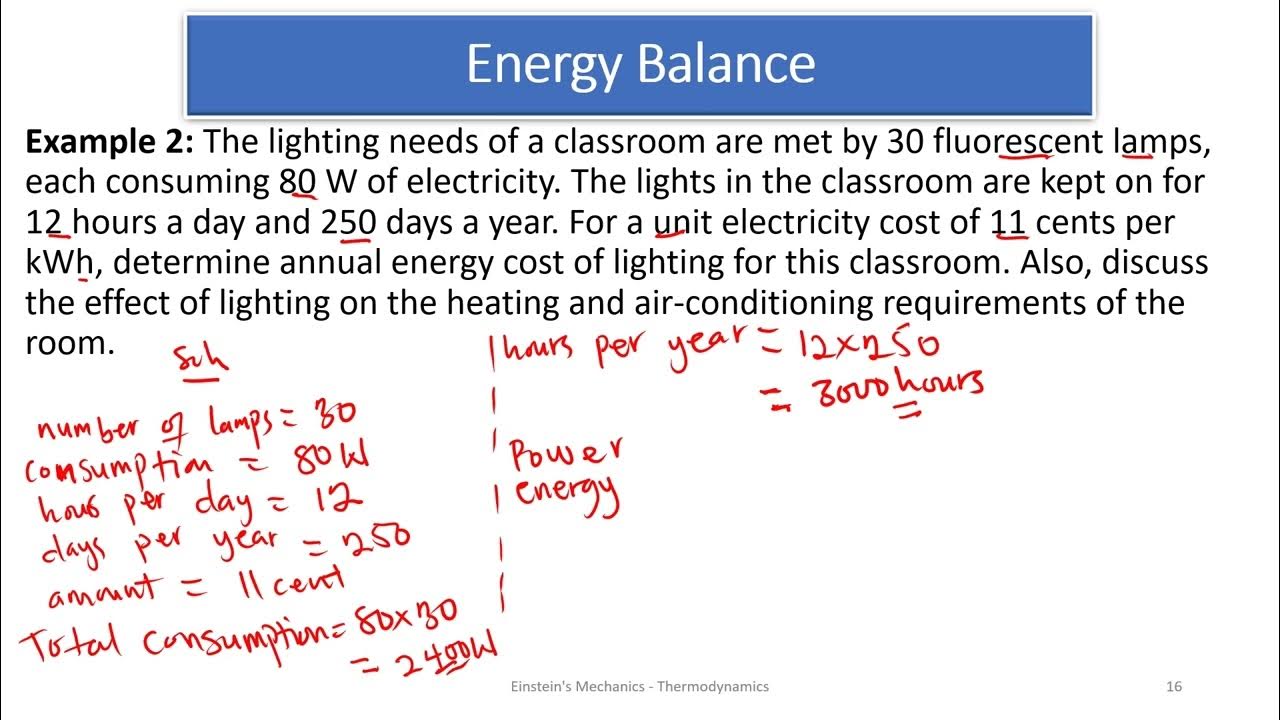 Ep8 Second set Problems on Energy and Energy Analysis - YouTube