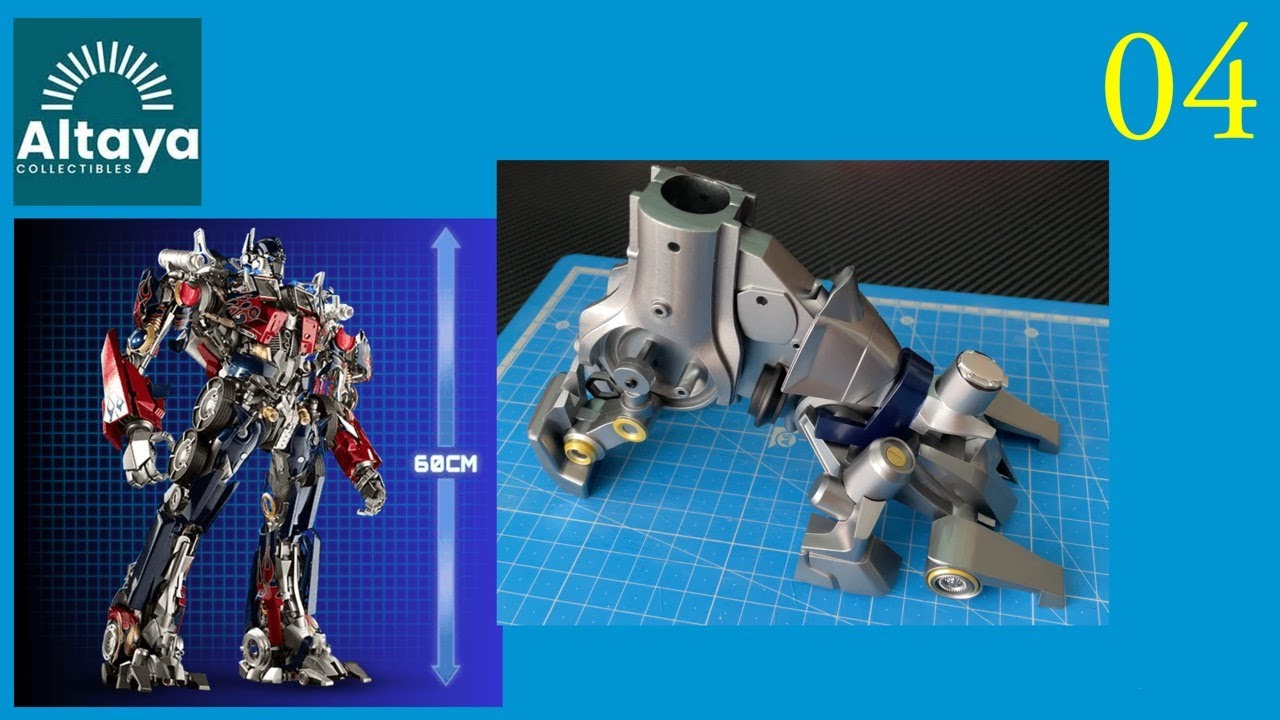 Altaya Optimus Prime Transformers Number 04 - YouTube