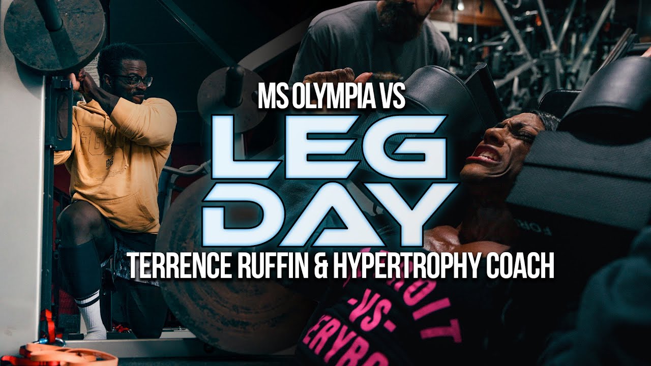 Leg Day! with Ms Olympia Andrea Shaw, Terrence Ruffin and Joe Bennett ...