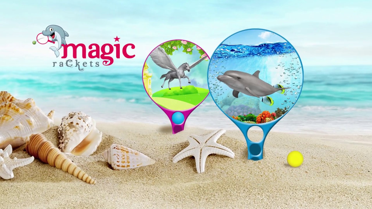 Magic Rackets - World's First animated Paddleball Rackets - YouTube