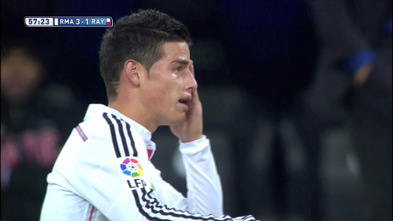 James Rodriguez vs Rayo Vallecano Home HD 1080i (08/11/14) - YouTube