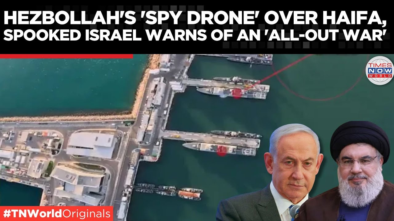 Hezbollah Releases Drone Footage Showing Surveillance of Israel's Haifa ...