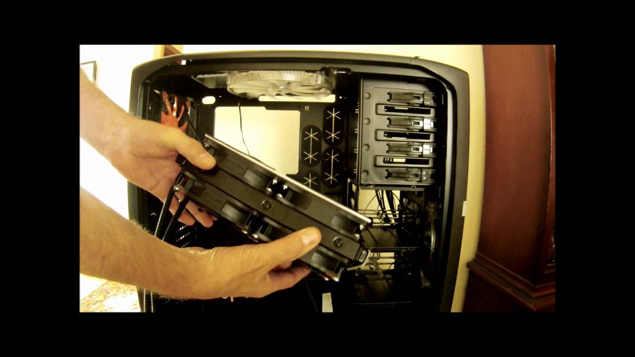 Corsair H100 Install in 600T case.wmv - YouTube