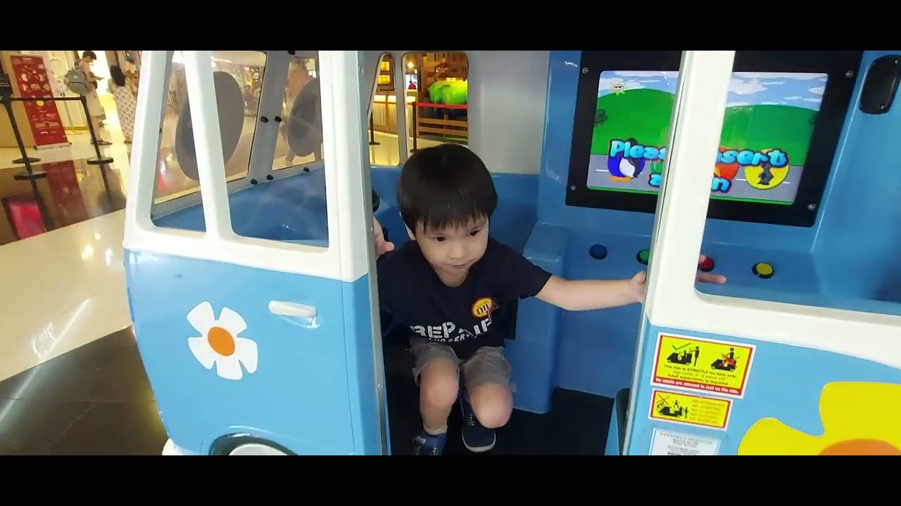 James riding arcade van. No. 388 - YouTube