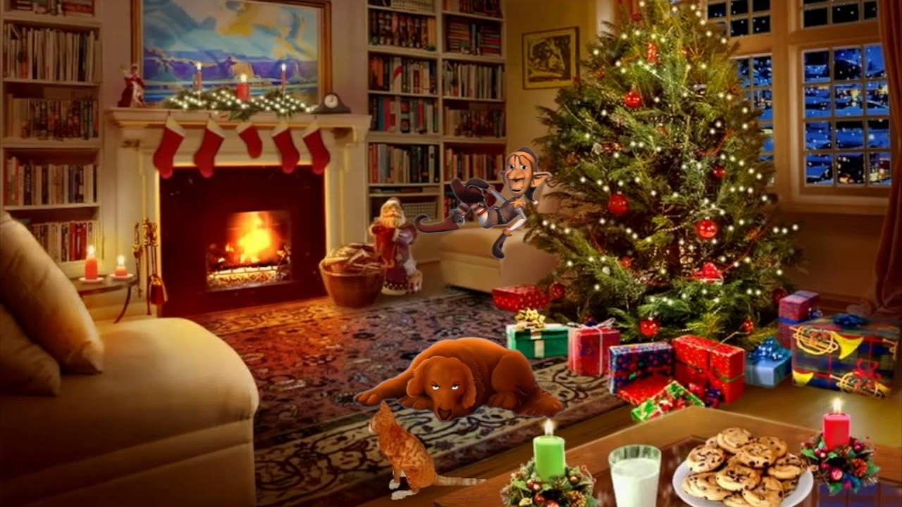 Santa's Farting Elf- "A Cozy Fire" - YouTube