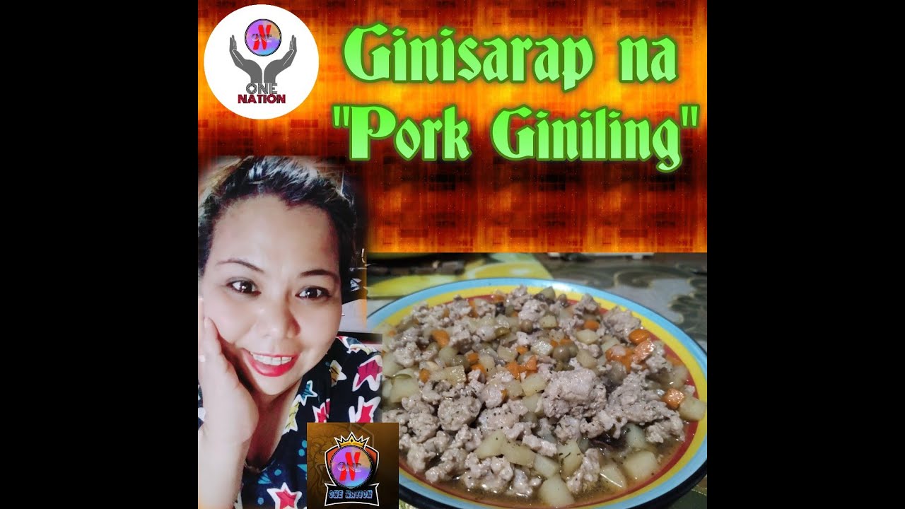 Ginisarap "Pork Giniling"/Simpleng Ulam - YouTube