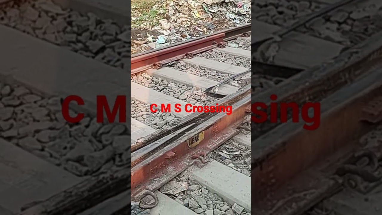 Indian Railway #CMS Crossing - YouTube