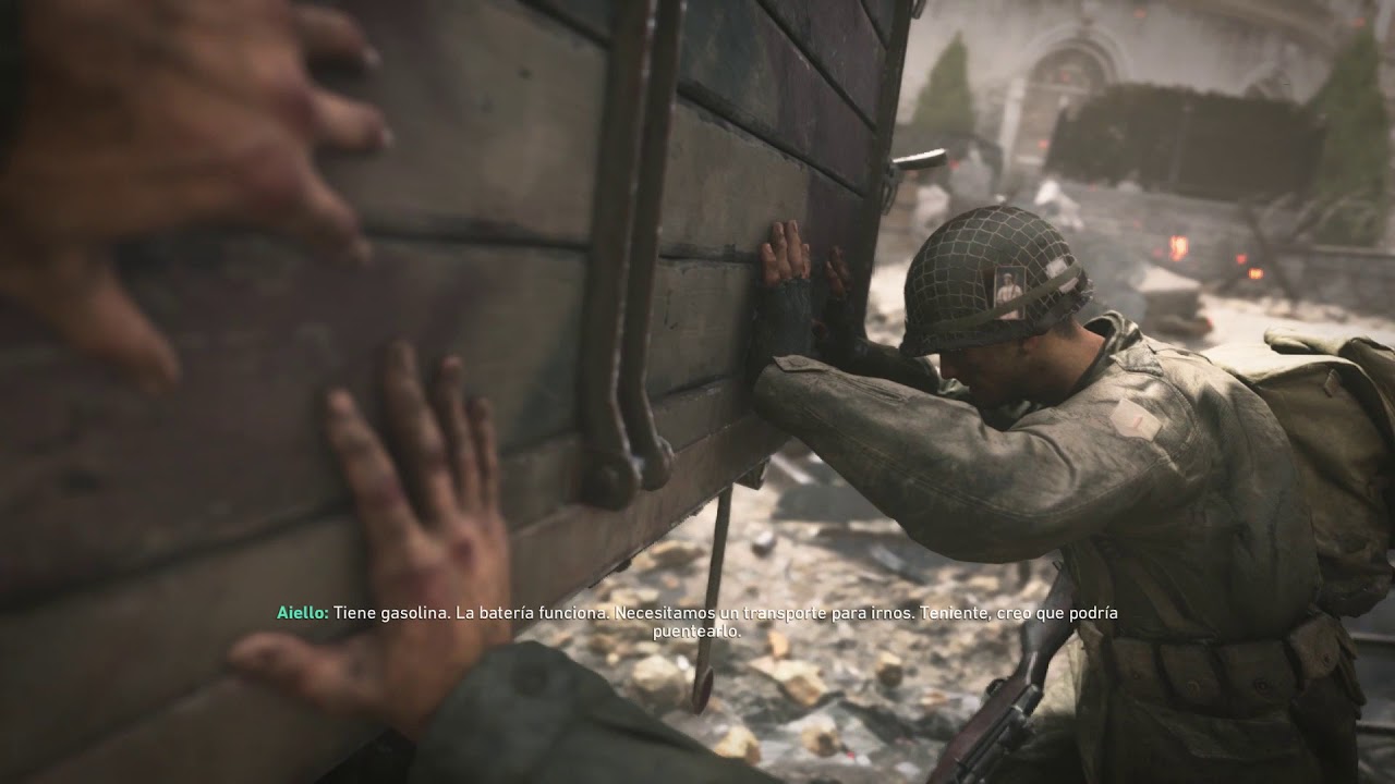 Call of Duty WW2 Walkthrough #7 rescatando a Anna - YouTube
