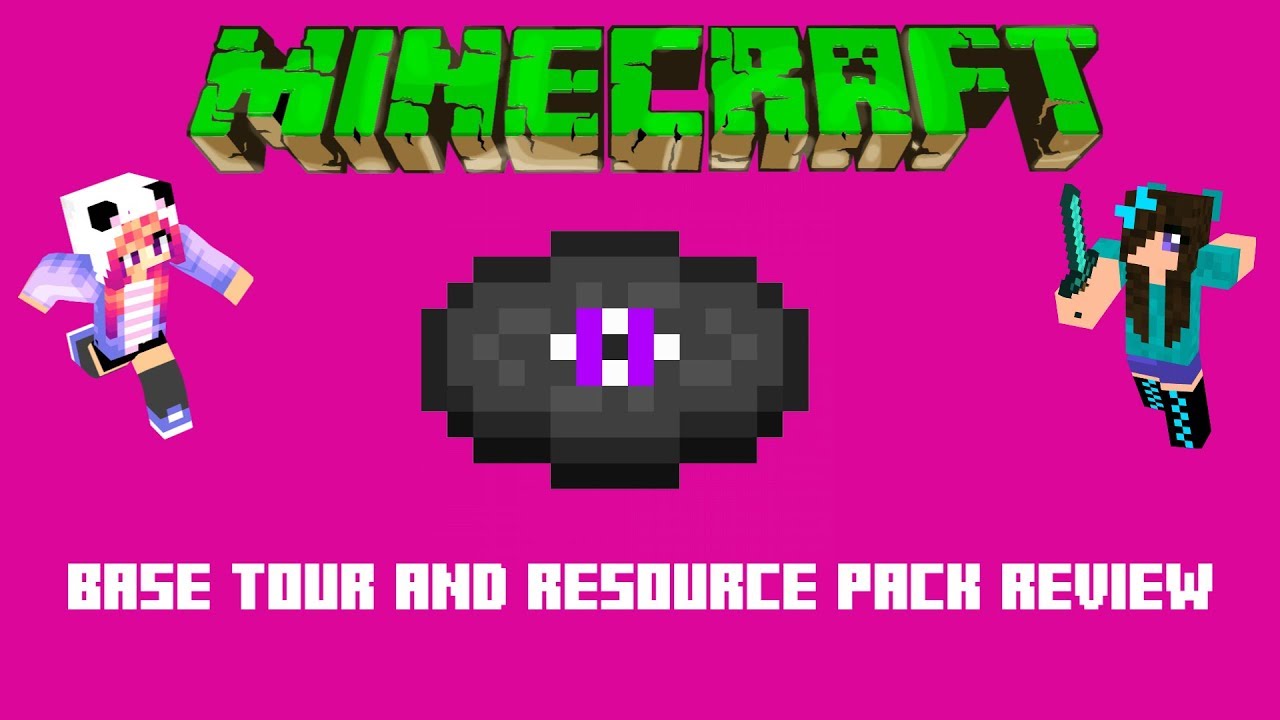 Minecraft Base Tour + Resource Pack Review - YouTube