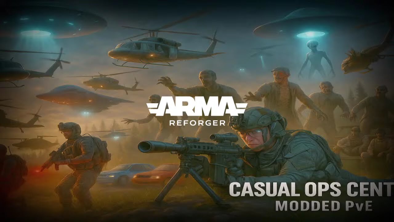 ARMA reforger (Casual Ops Central GM PVE) Day 22 - YouTube