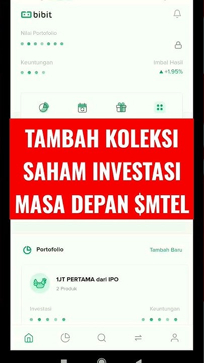 TAMBAH KOLEKSI SAHAM | MTEL - YouTube