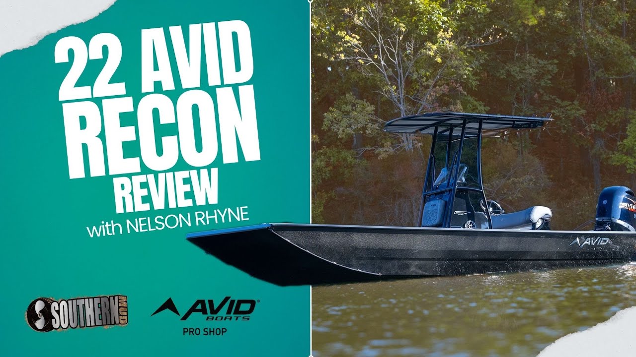 AVID 22 RECON CENTER CONSOLE FULL REVIEW BY NELSON RHYNE - YouTube