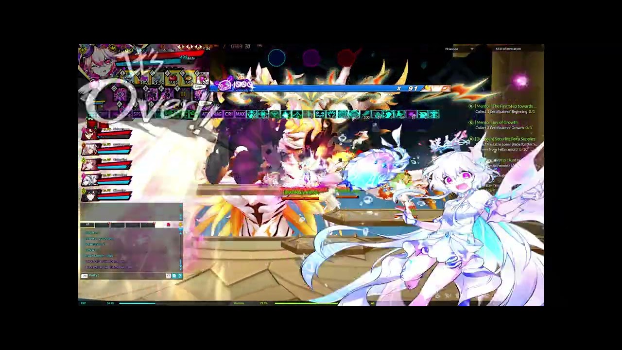 Elsword NA - Twin Picaro 15-6 BNW Raid Farming - YouTube