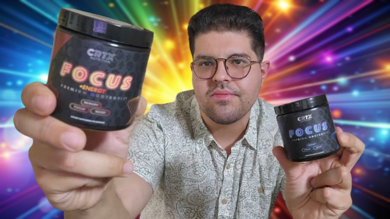 TWO FOR ONE COMBO!! CRTX Nutrition Focus + Energy Premium Nootropic ...
