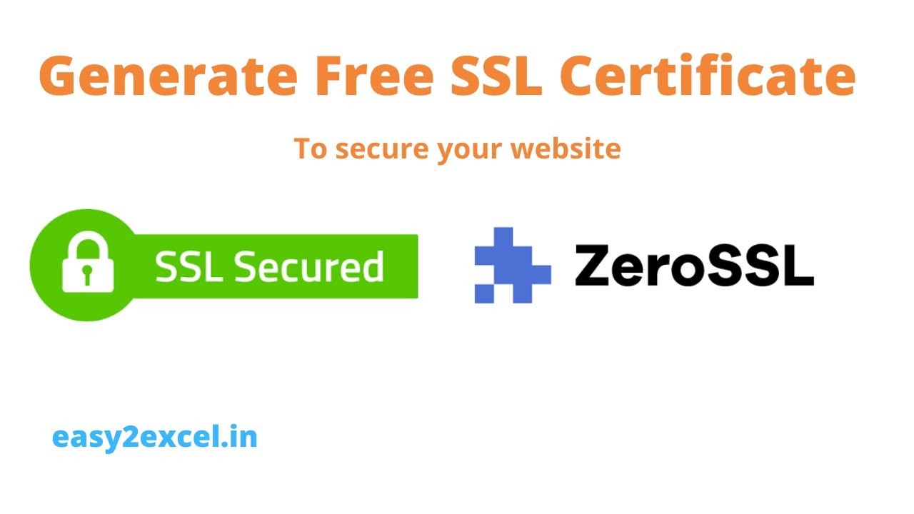How to generate free SSL Certificate | Zero SSL | How to get Free SSL ...