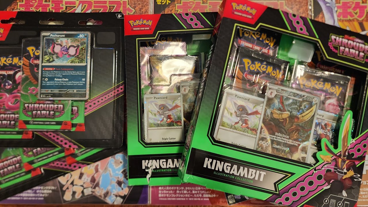 Shrouded Fable Kingambit Boxes and Blister Packs - Pokemon Cards ...