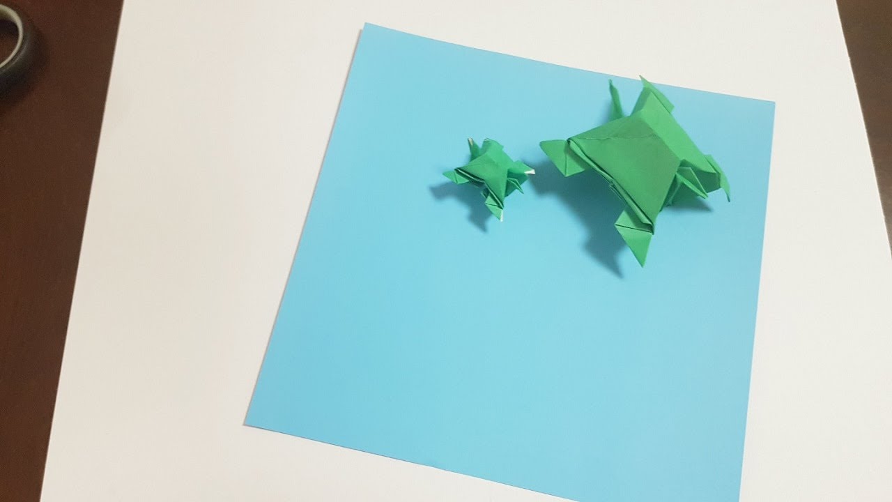 How to make a paper turtle? (Origami Turtle) - YouTube