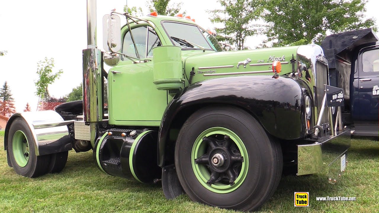 1964 Mack B-61 Classic Truck - Walkaround Exterior Interior Tour - 2021 ...