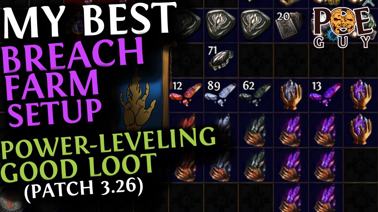 POE 3.26 - HOW I FARM MY BREACHES & WHY // AN OPTIMIZED ATLAS TREE FOR ...