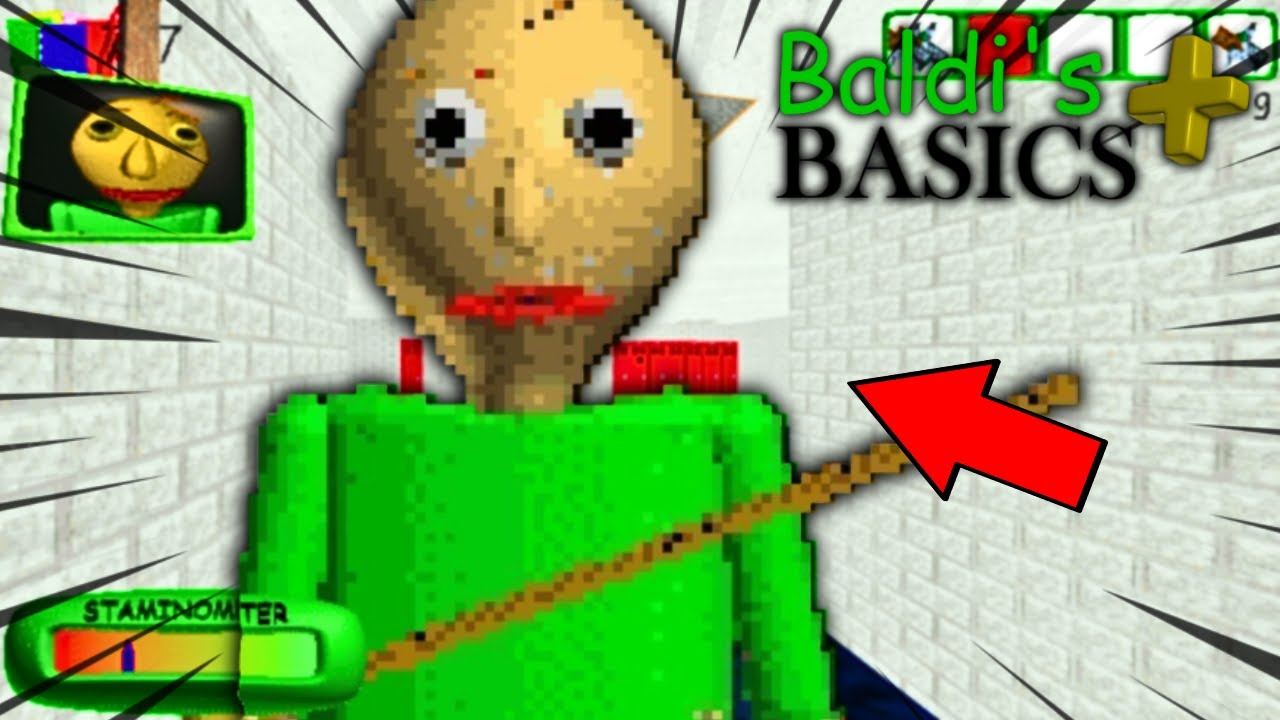 BALDI HURT ME FOR LIFE AFTER THIS JUMPSCARE.. | Baldi's Basics Plus ...