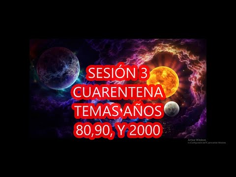 SESIÓN REMEMBER   Temas 80 90